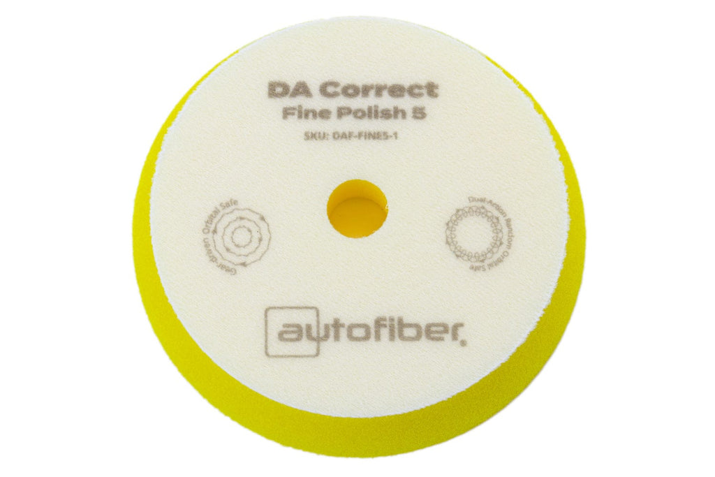 [DA Correct] Fine Polish Foam Pad 5.1" – Autofiber