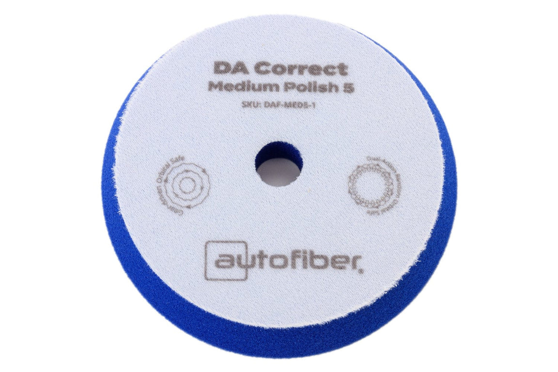 Autofiber DA Pads | Foam Car Polishing Pads - Various Sizes