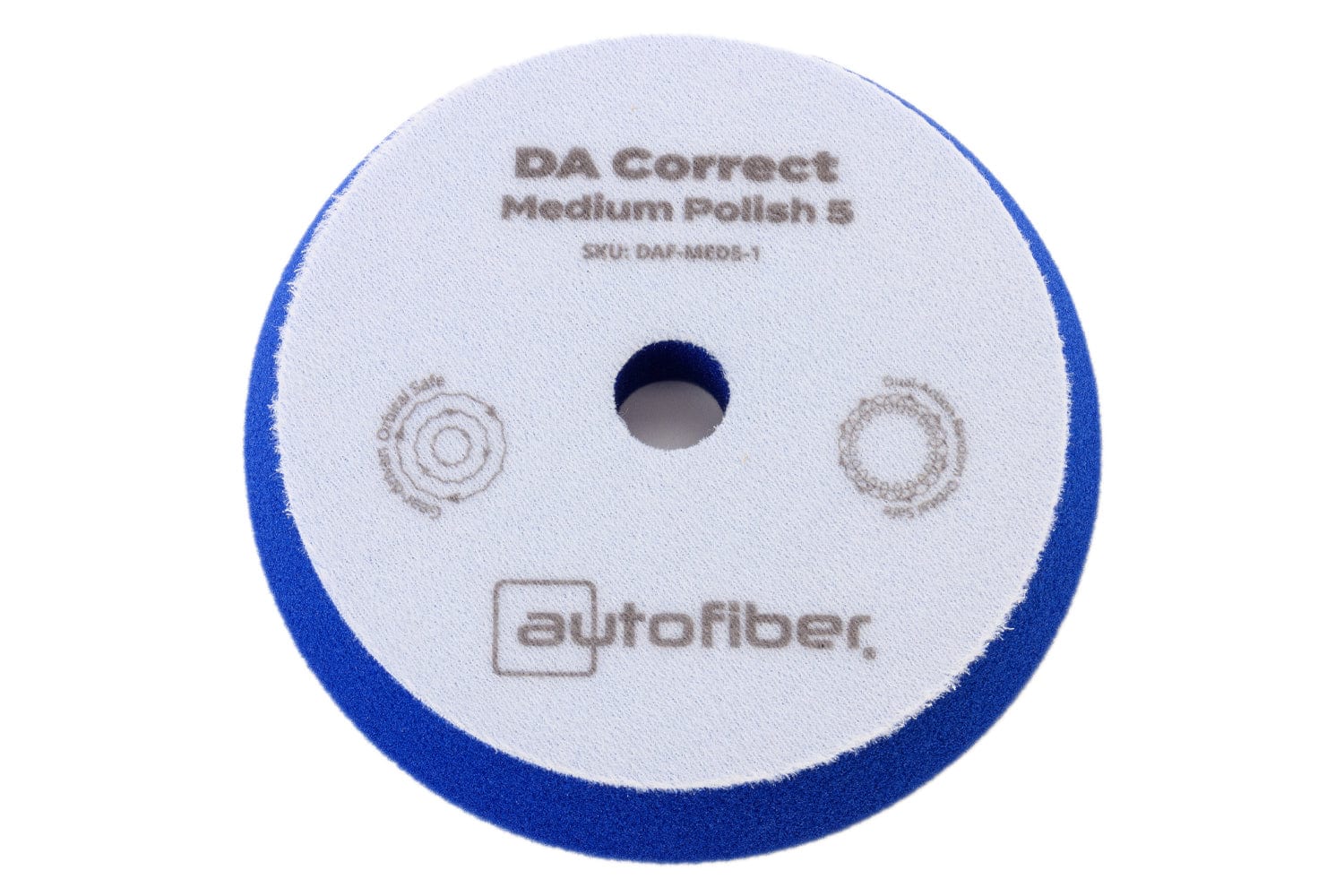 [DA Correct] Medium Polish Foam Pad 5.1" — Autofiber
