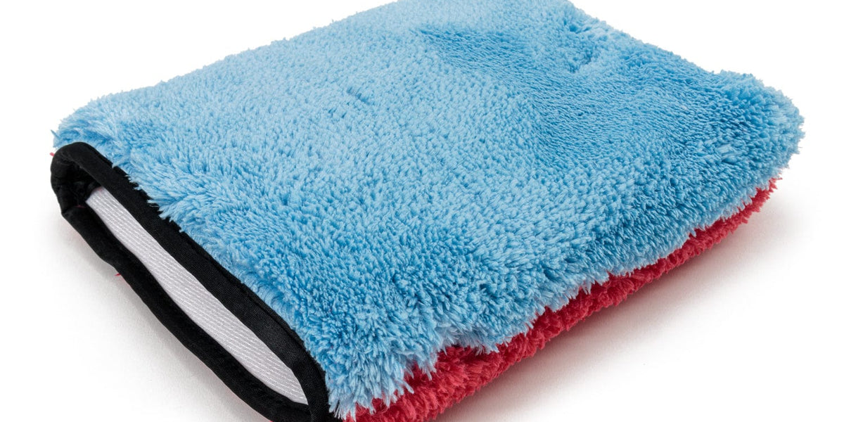 Zero Cuff Soft Plush Microfiber Wash Hand Mitt - 1 Pack — Autofiber
