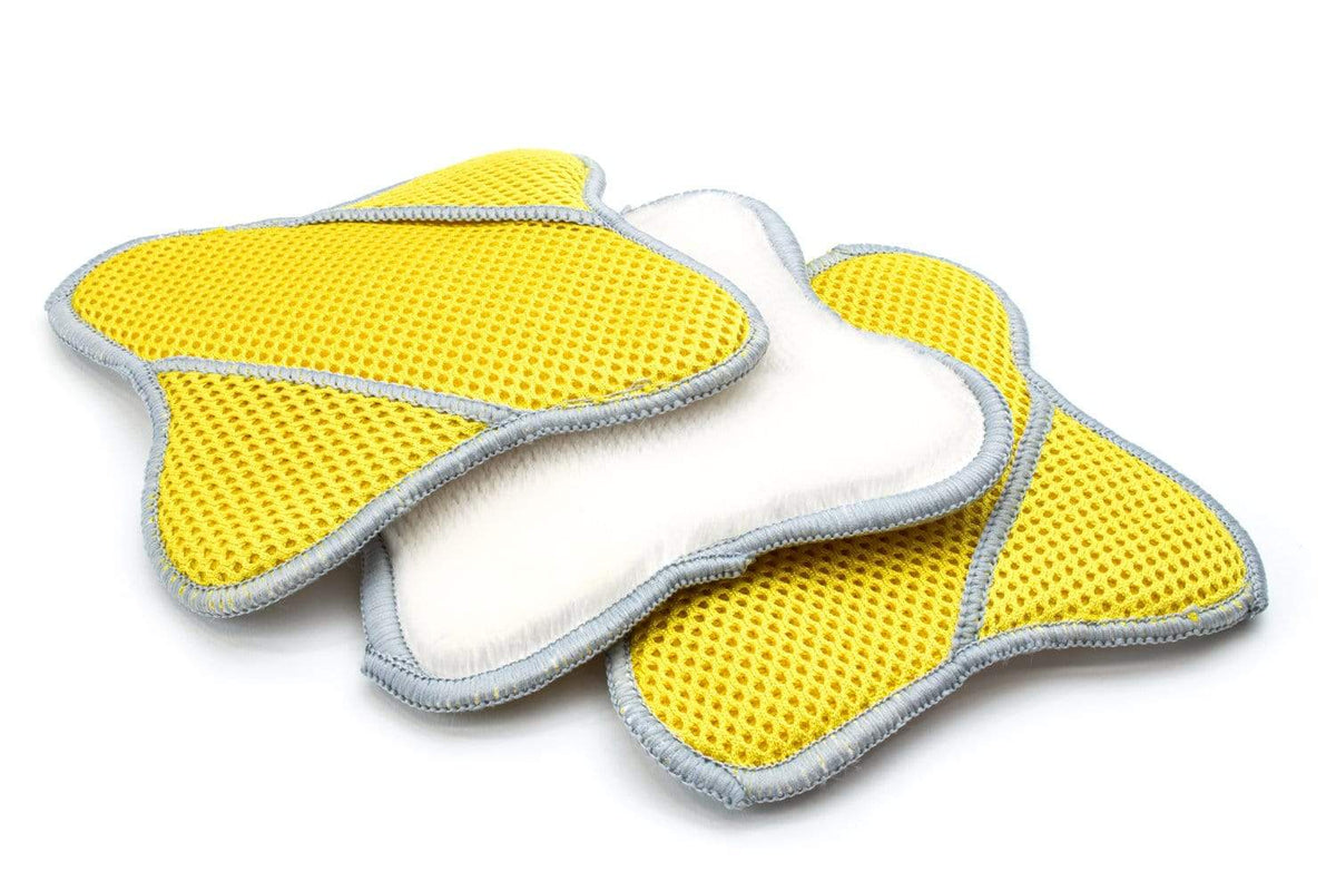 Scrub Ninja Star Sponge Scrubber (3-Pack) | Autofiber