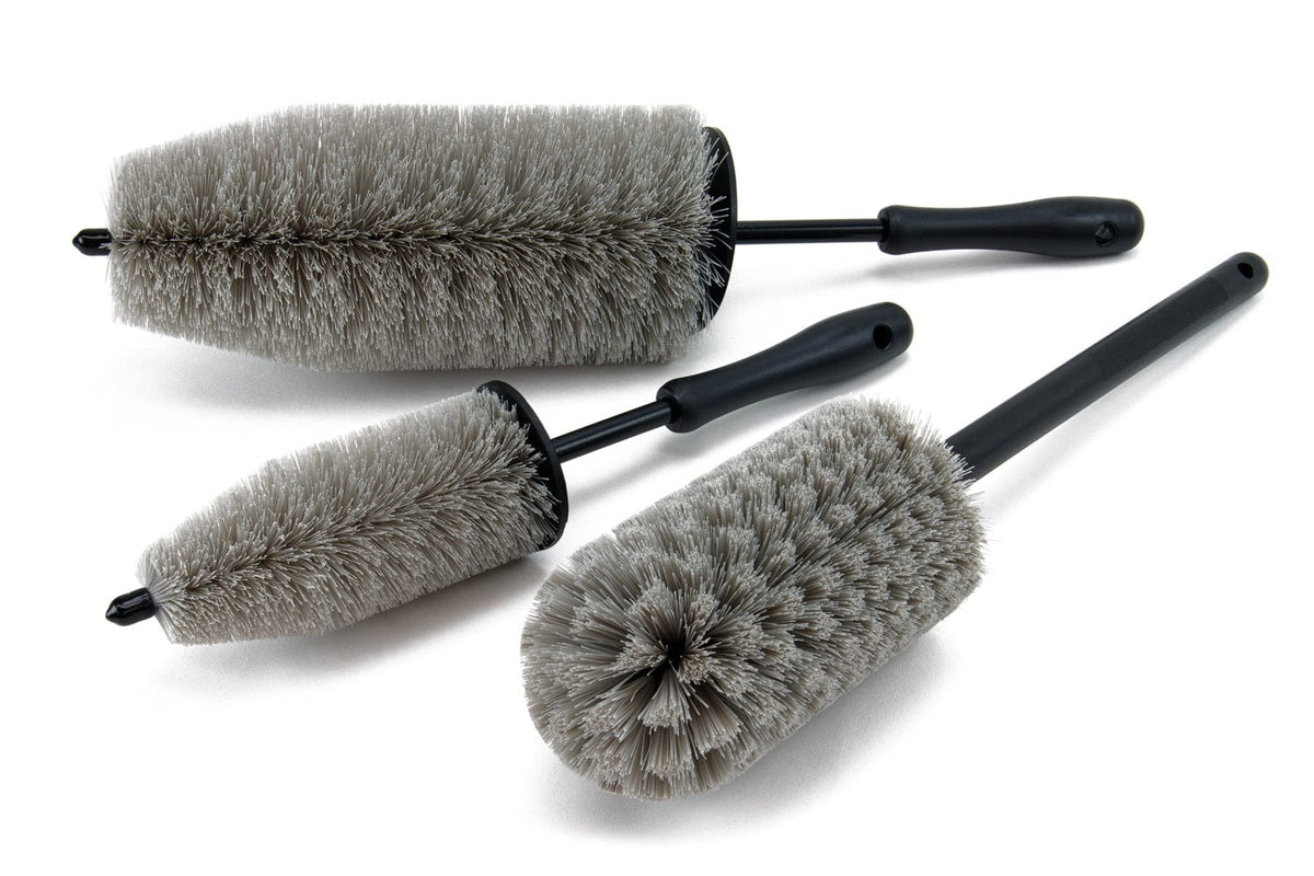 Wheel Brush Set of 3 | Car Wheel Cleaning Brushes — Autofiber