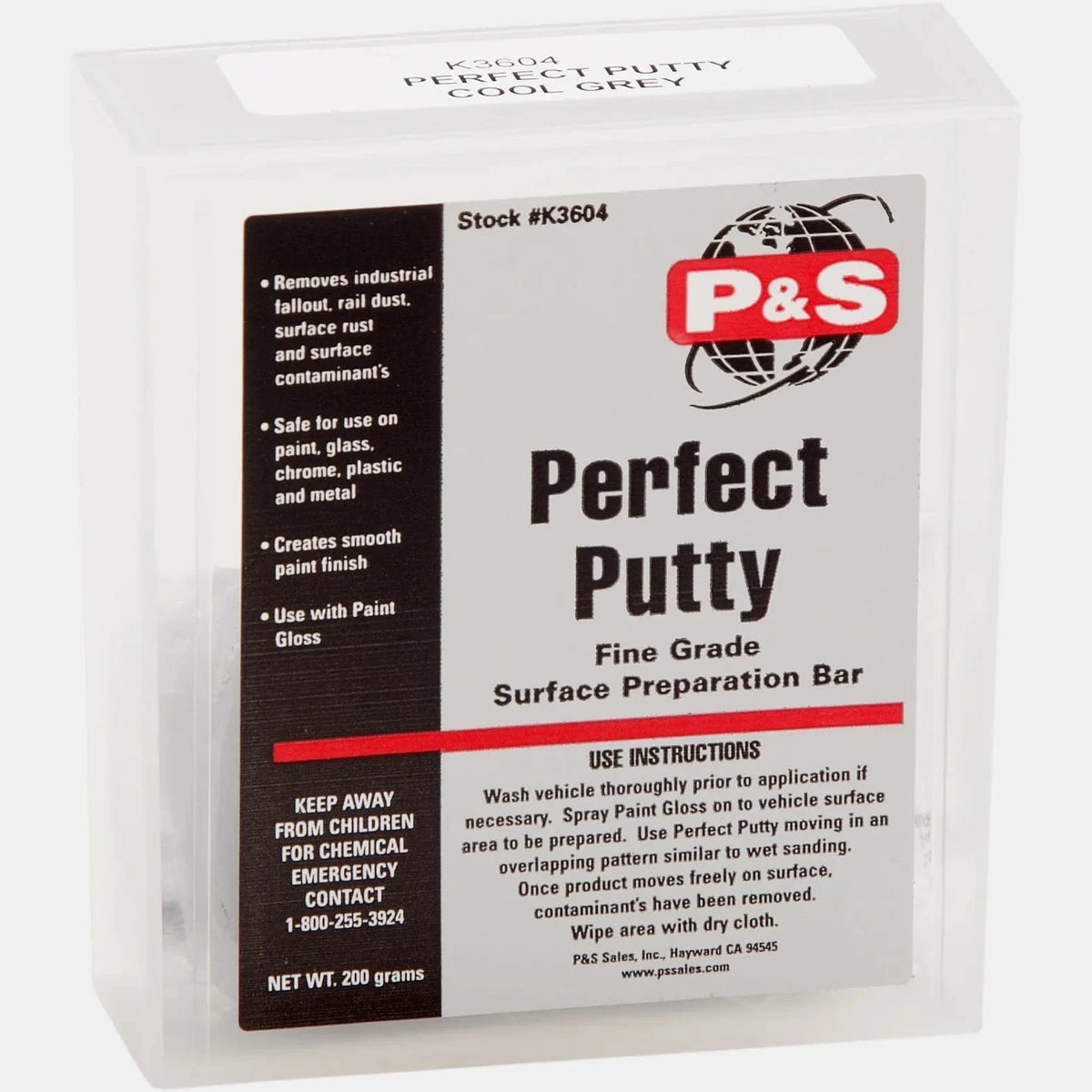 [Perfect Putty] Surface Preparation Bar - Fine Grade — Autofiber